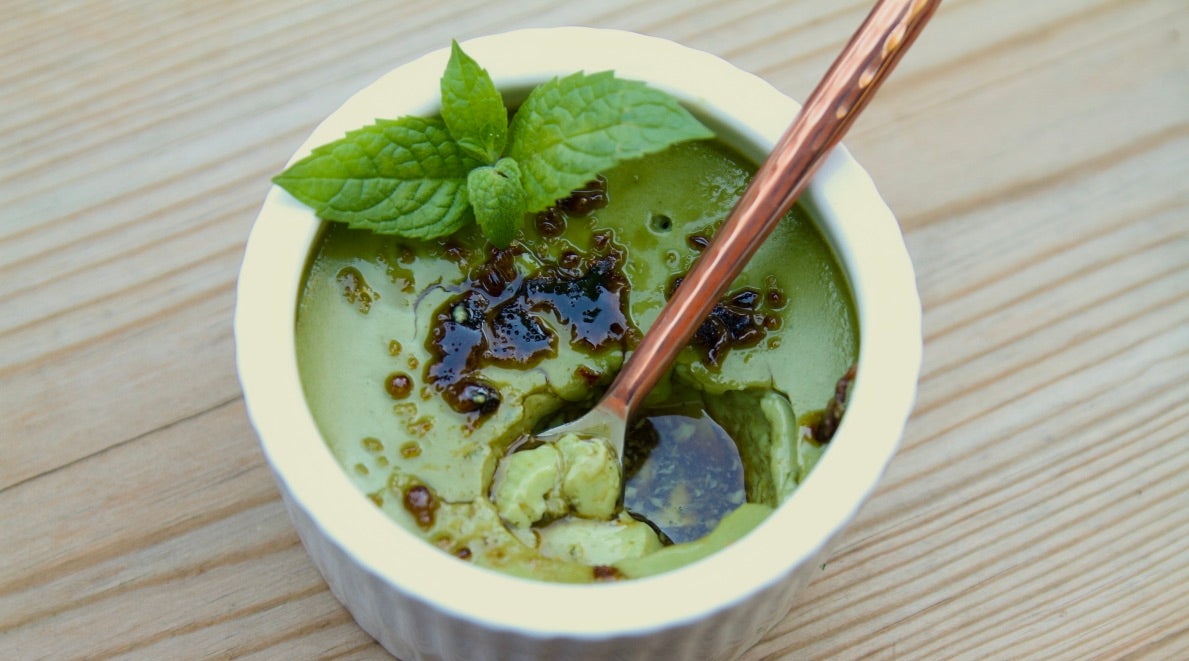 recipe: Matcha Creme Caramel Brulee — Pluck Tea