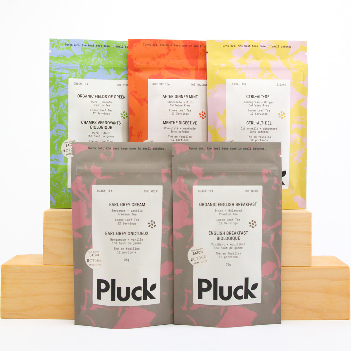 Greatest Hits Sample Bundle — Pluck Tea